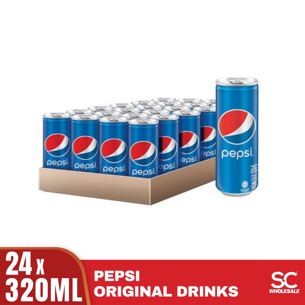 Pepsi Cola Can Drinks 320ml x 24 | Shopee Malaysia