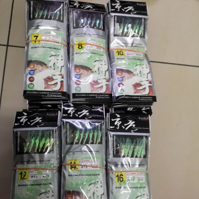 KYOTO SABIKI APOLLO FISHING HOOK KSB 8030B | Shopee Malaysia