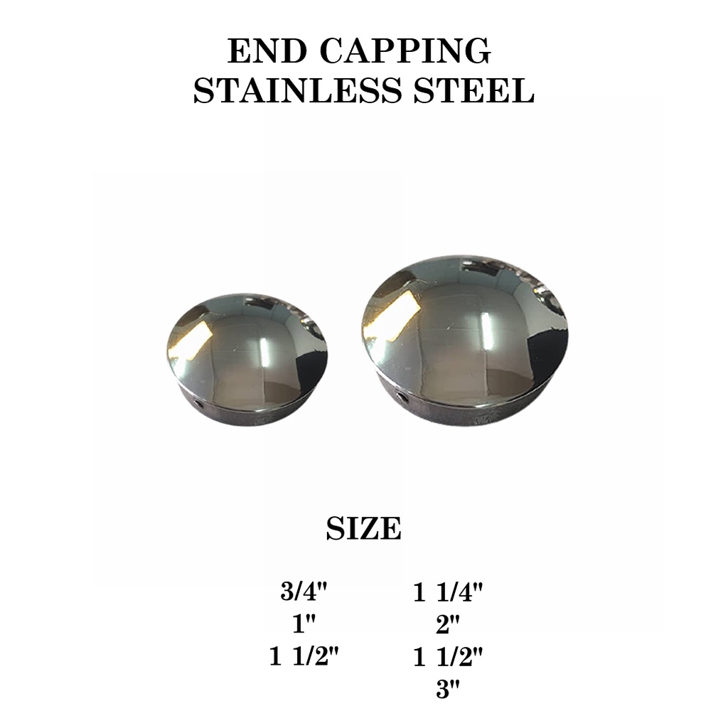 END CAPPING STAINLESS STEEL | Shopee Malaysia