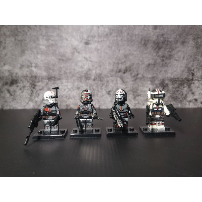 Star Wars The Bad Batch Stormtroopers Custom Minifigure Lego Compatible ...