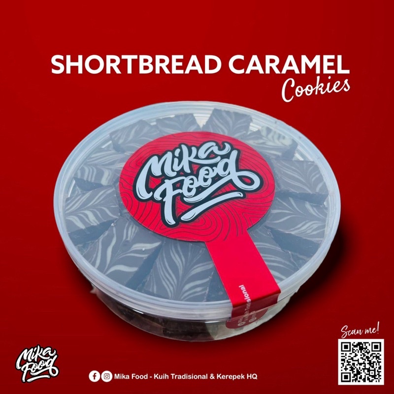 Biskut Shortbread Coklat Perasa Badam Kuih Raya by MikaFood | Shopee ...