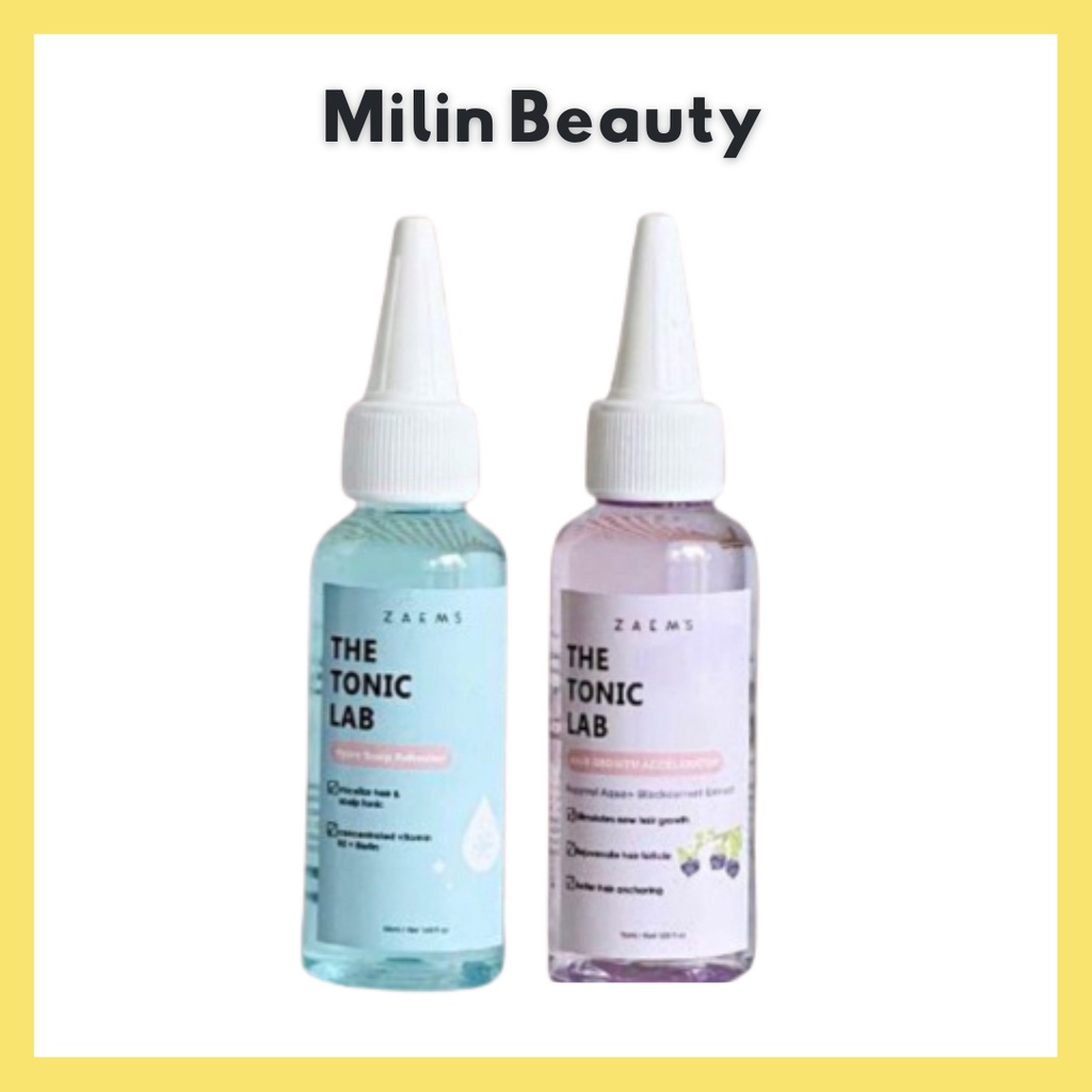 The Tonic Lab by Zaem Hair Tonic Serum for Dandruff + Hairfall | Shopee ...