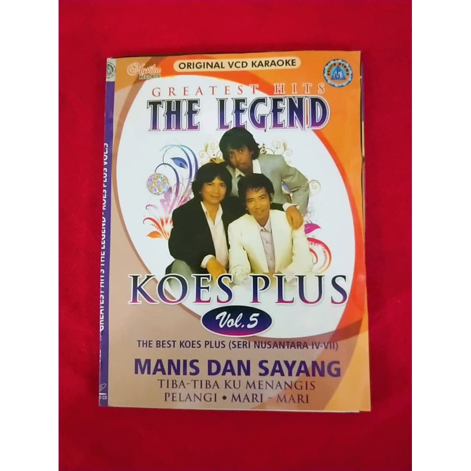 Original Vcd Cassette Original Song Karaoke The Legend Koes Plus Dvd Aomg | BeeCost