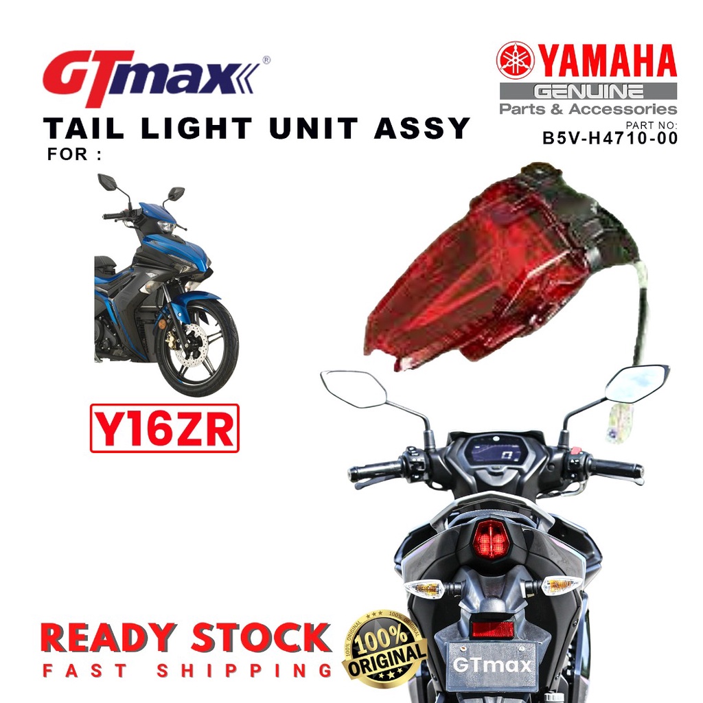 YAMAHA Y16ZR Y16 TAIL LIGHT UNIT ASSY 100% ORIGINAL YAMAHA Y16 Y16ZR ...