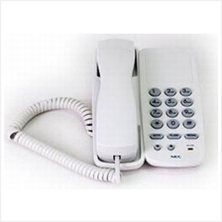 READY STOCK !! NEC AT-40-W Single Line Telephone White | Shopee Malaysia