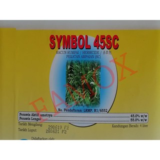 HEXTAR SYMBOL 45SC AMETRYN (RACUN RUMPAI / HERBICIDE) | Shopee Malaysia