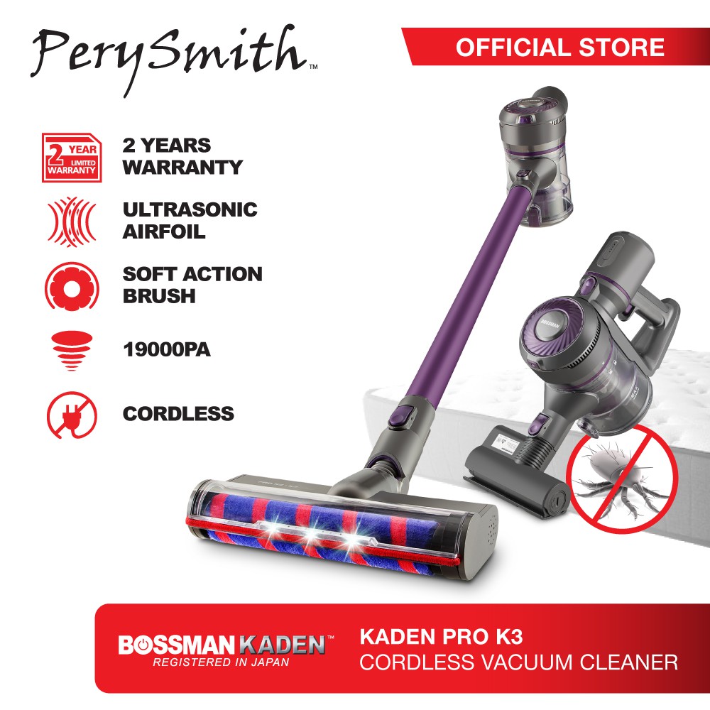 PerySmith Cordless Vacuum Cleaner X Bossman Kaden PRO K3 | Shopee Malaysia