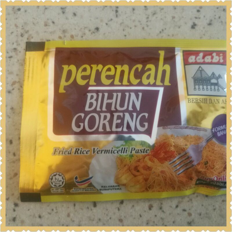 PERENCAH BIHUN GORENG 30GRAM JENAMA - ADABI | Shopee Malaysia