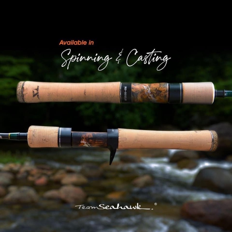 Team Seahawk Randuk Pitch Master Spinning Ultralight UL Finesse BFS Rod ...
