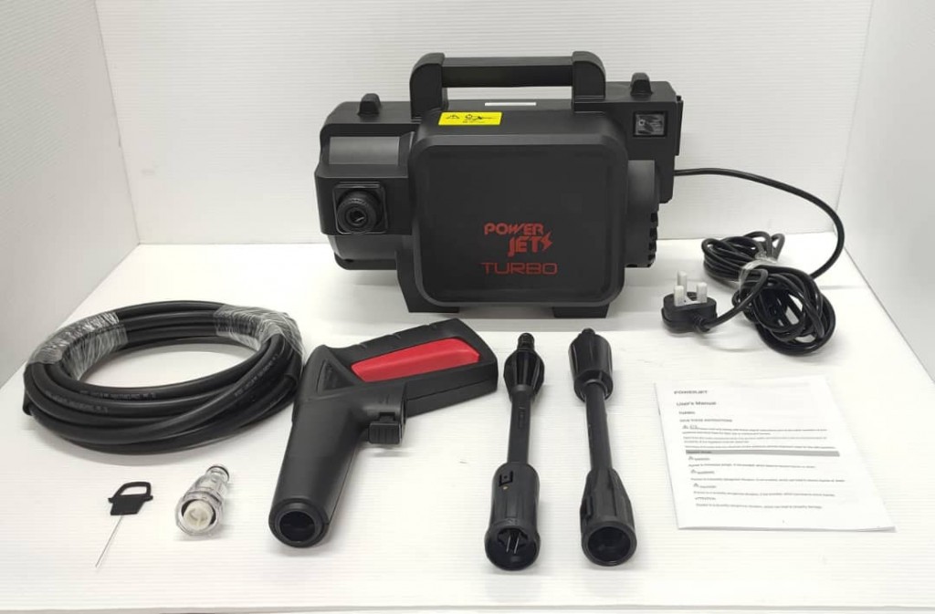 POWERJET Turbo Induction Motor High Pressure Cleaner With Auto Stop ...