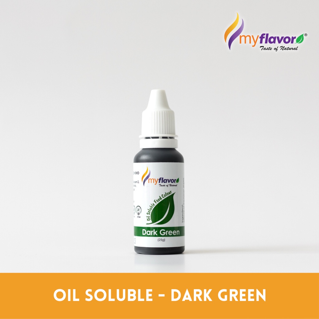 Dark Green - Oil Soluble Food Colouring | Shopee Malaysia