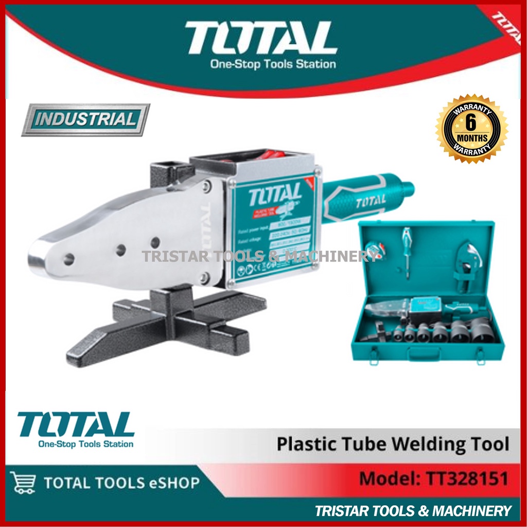 TOTAL Plastic Tube Welding Tool (TT328151) 800/1500W Industrial ...