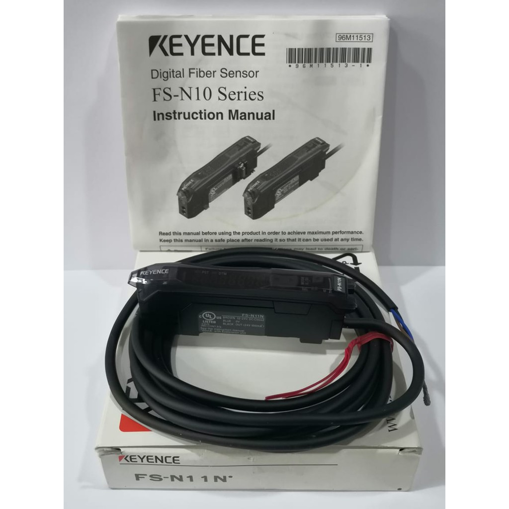 Keyence FS-N11N Digital Fiber Amplifier , Input Volt12-24VDC | Shopee Malaysia