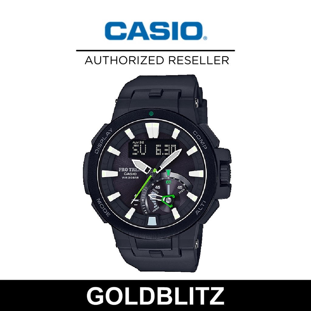 Casio PROTREK analog-digital watch PRW-7000-1A Tough Solar Triple ...