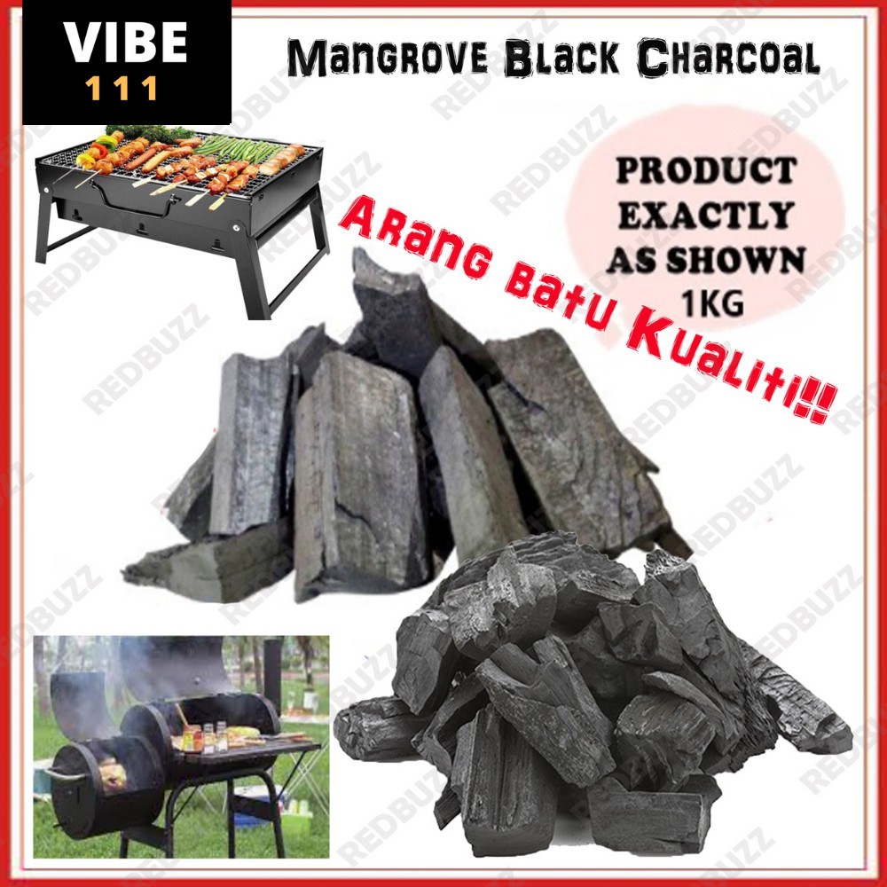 CHARCOAL ARANG 火炭 (Mangrove Charcoal Arang Bakau - 1kg) Arang Batu Kualiti | Shopee Malaysia