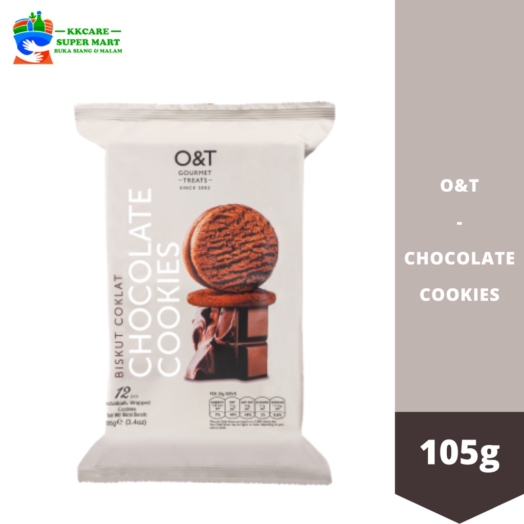 O&T - Chocolate Cookies (105g) | Shopee Malaysia