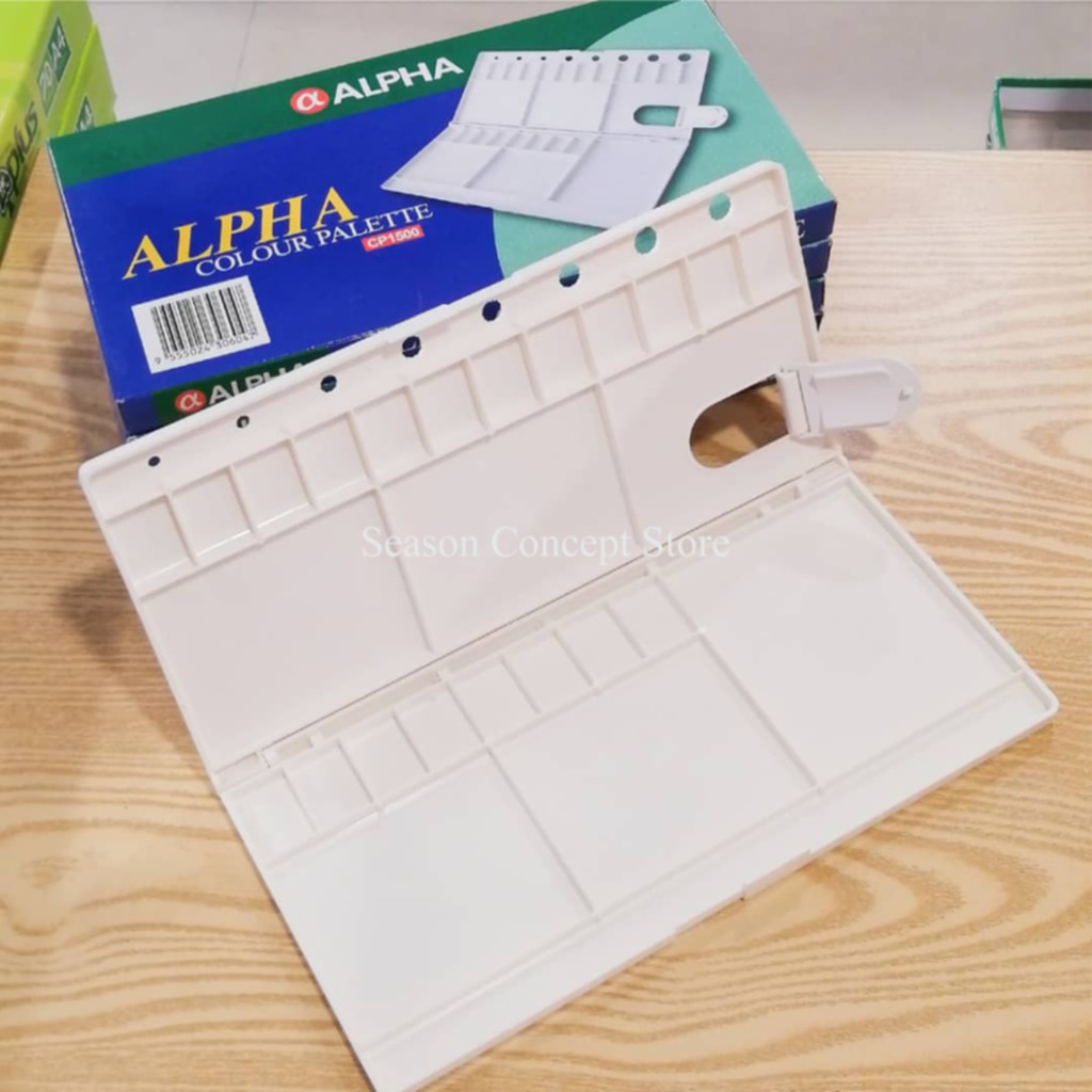 Alpha Watercolor / Water Color Colour Palette CP1500 Alpha Artist ...