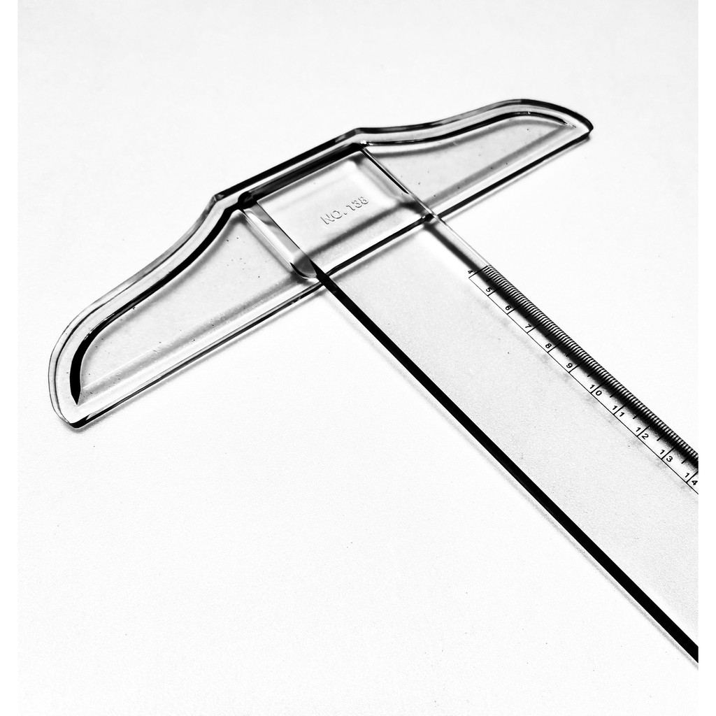 Drawing T Square Ruler (60cm) / Pembaris Lukis T Square 60cm | Shopee ...