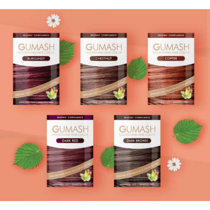 GUMASH HAIR COLOR HALAL | Shopee Malaysia