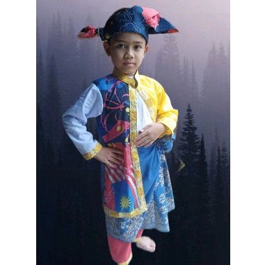 Busana Traditional Melayu Merdeka / Baju Layang Kanak2 | Shopee Malaysia