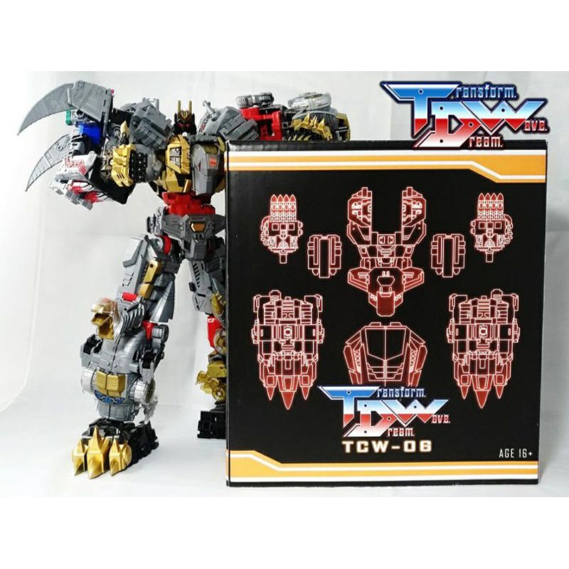 Transform Dream Wave Transformer TCW-06 Combiner Dinobot Volcanicus ...