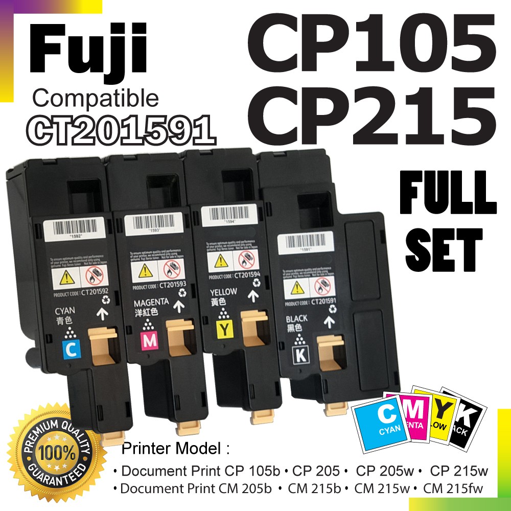 Compatible Fuji Xerox Docuprint CP105 CP205 CM205 CM205B CM205F CM205FW ...