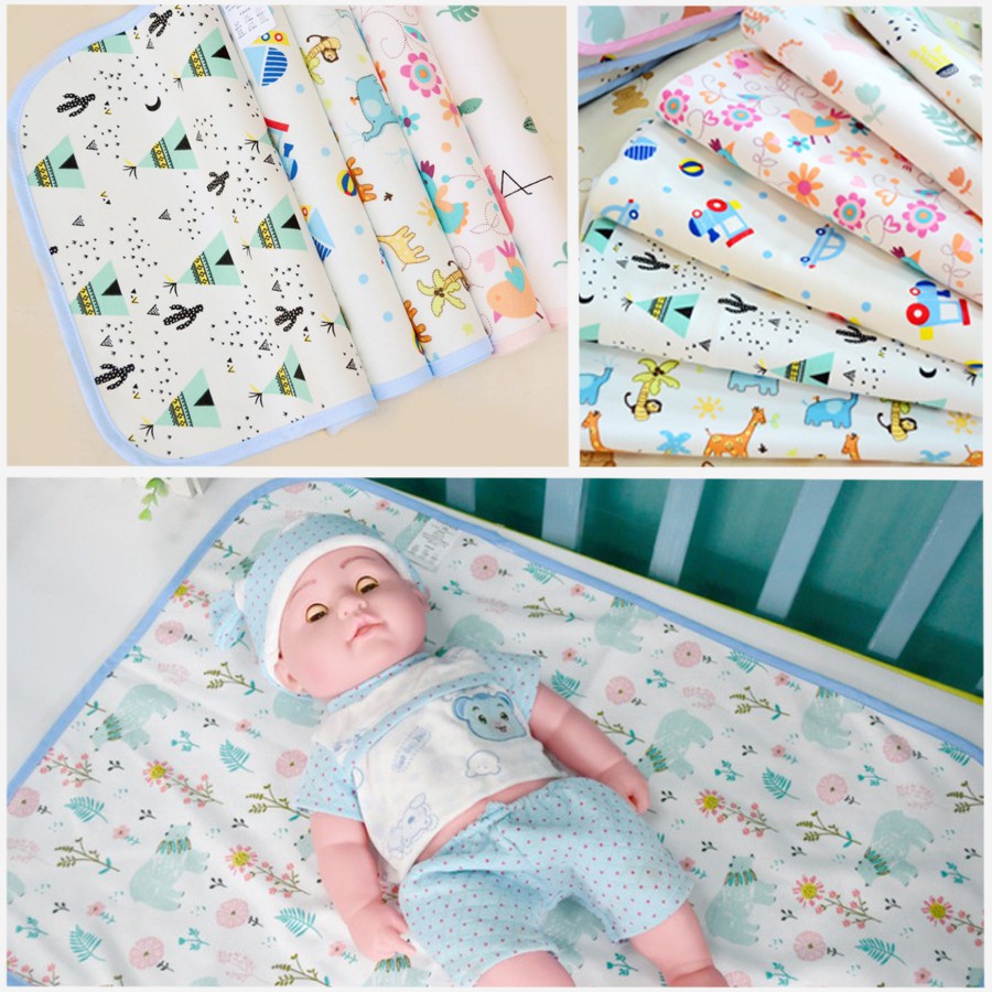 Ready Stock Baby Infant Diaper Urine Urinal Changing Mat Kid Waterproof ...