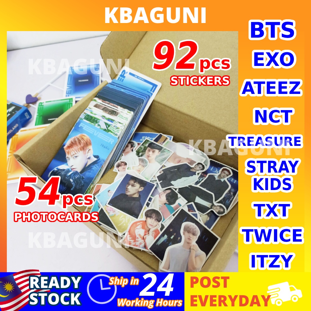 Ship from Perak Kbaguni BTS Gift Box Set Kpop NCT BLACKPINK EXO TWICE ...