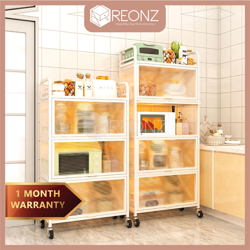 (Ready stock) REONZ TYPE D Multi-layer Kitchen storage kitchen cabinet ...