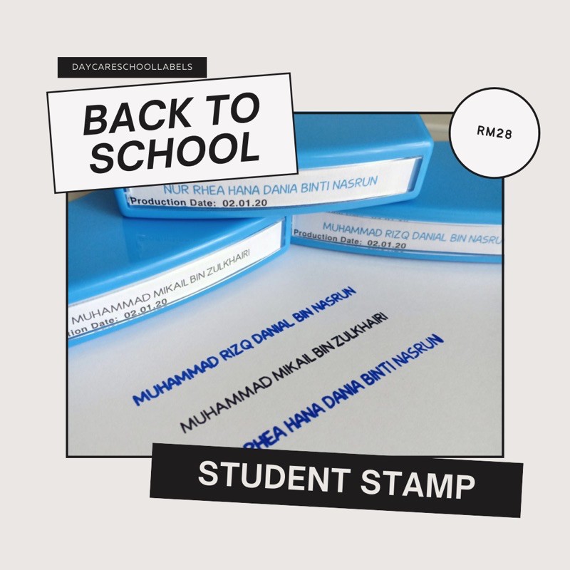 Student stamp (Cop buku sekolah) | Shopee Malaysia