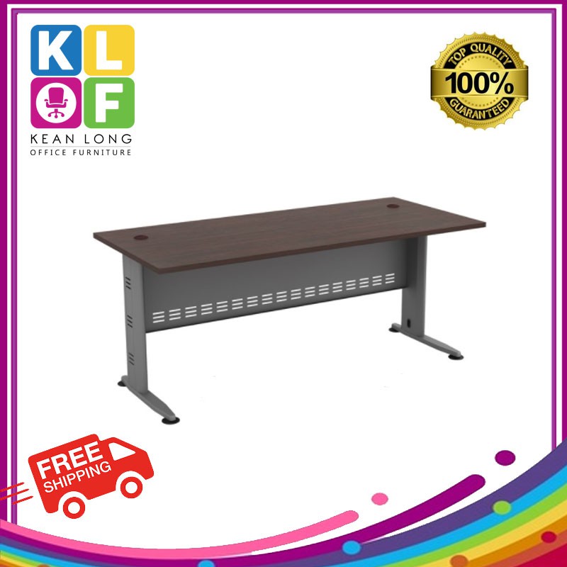 KLOF Standard Office Table QT Series With Tel Cap / Meja Pejabat ...