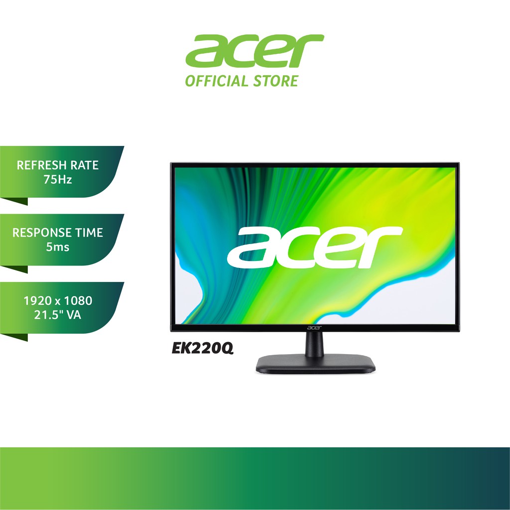 Acer EK220Q A 22" Monitor | Shopee Malaysia