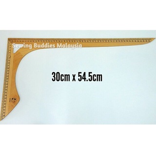 Pembaris L Pembaris Jahitan Bentuk L (Gred A Bahan Kayu) | Shopee Malaysia