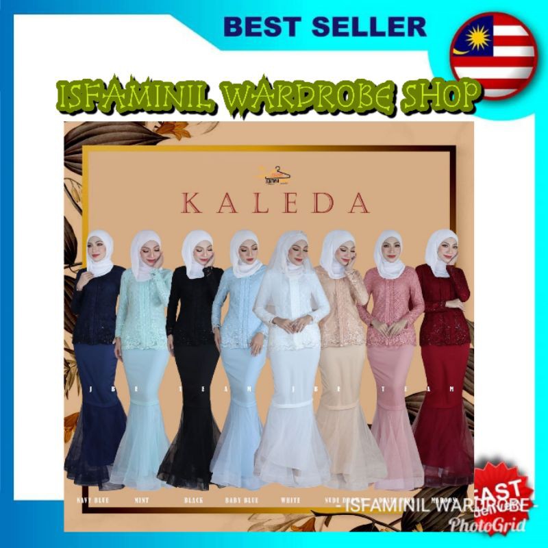 SALE KALEDA EXCLUSIVE KEBAYA/ZALIYA | Shopee Malaysia