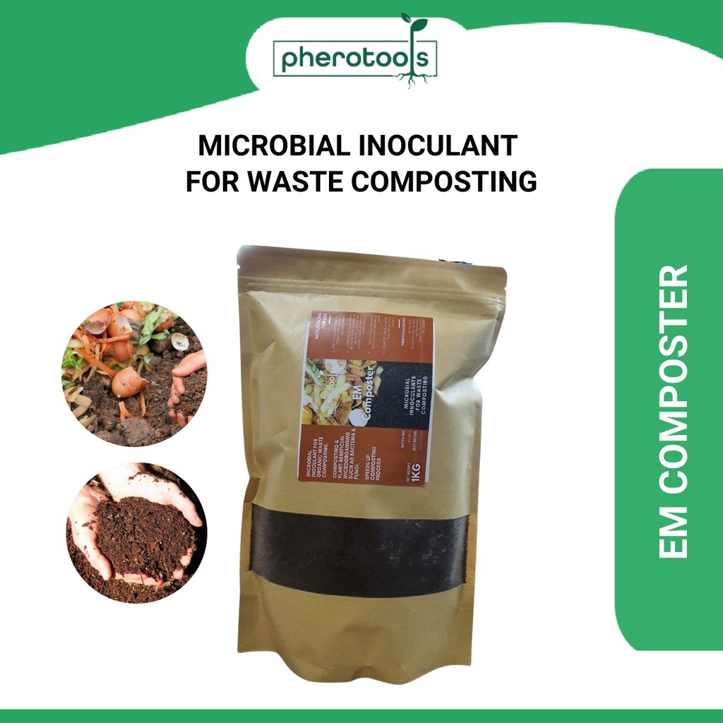 Pherotools EM Composter 200g / 1KG Microbial Inoculant for organic ...