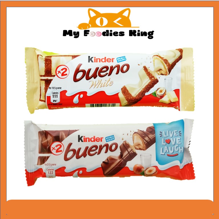 39g / 43g Kinder Bueno Original Chocolate / White [ My foodies King ...