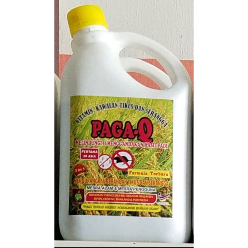 Vitamin padi paga-q dengan kawalan tikus dan serangga khas untuk pokok ...