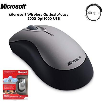 Microsoft Wireless Optical Mouse 2000 | Shopee Malaysia