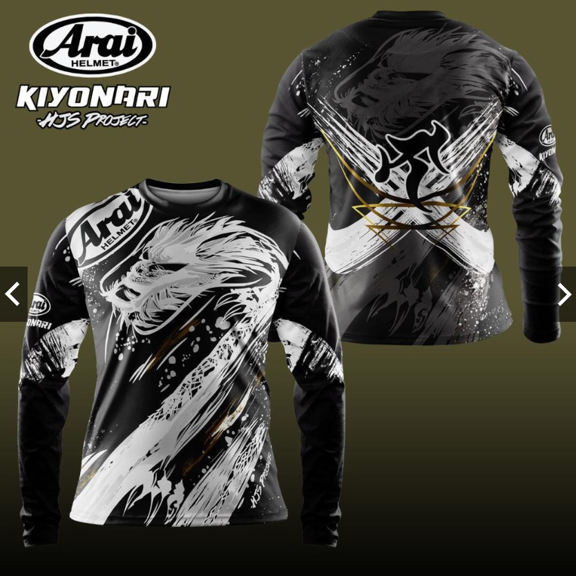 BAJU RIDE ARAI KIYONARI LIMITED EDITION | Shopee Malaysia