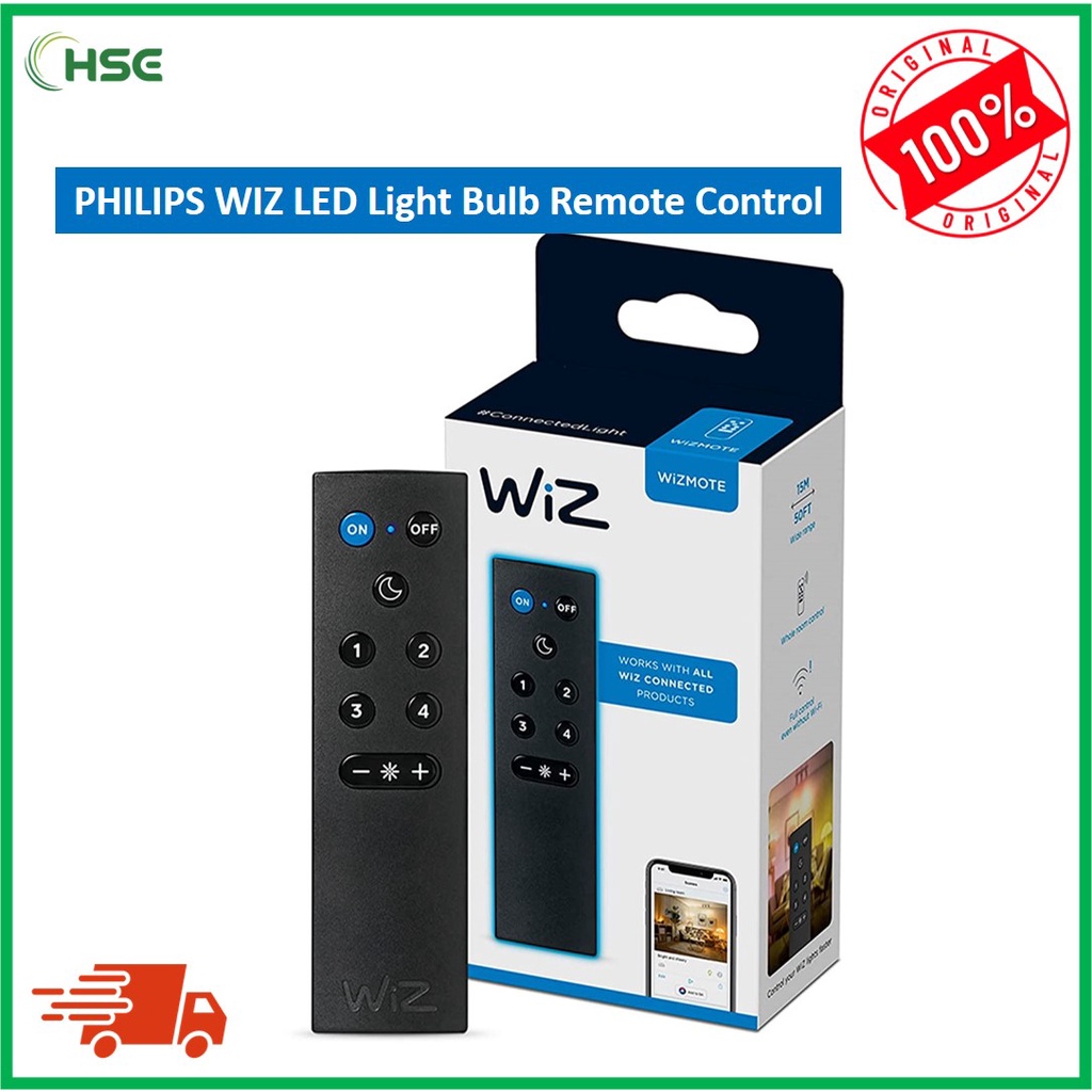 PHILIPS WIZ Remote Control with Batteries - HSE | Shopee Malaysia