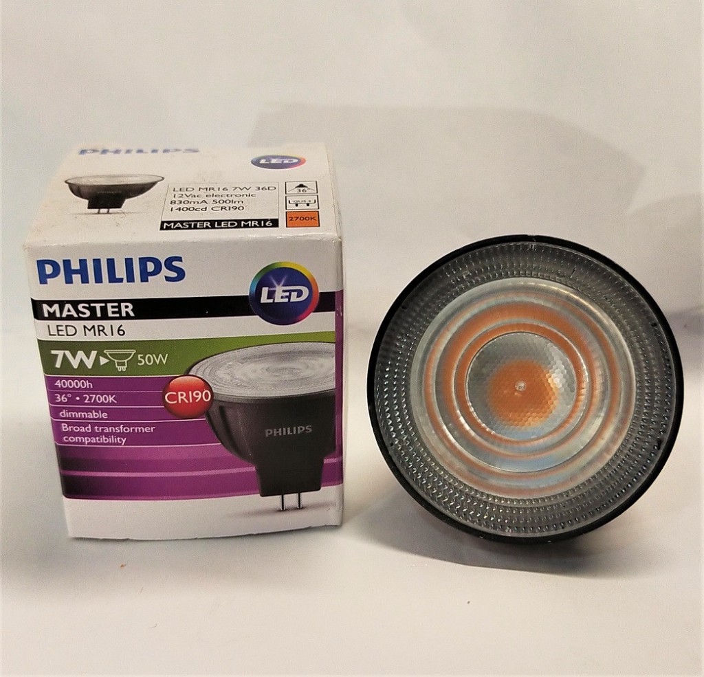 Philips Master LED MR16 7W/50W Dimmable LED Spots (Warm White 2700K ... Philips Master LED MR16 7W/50W Dimmable LED Spots (Warm White 2700K ...