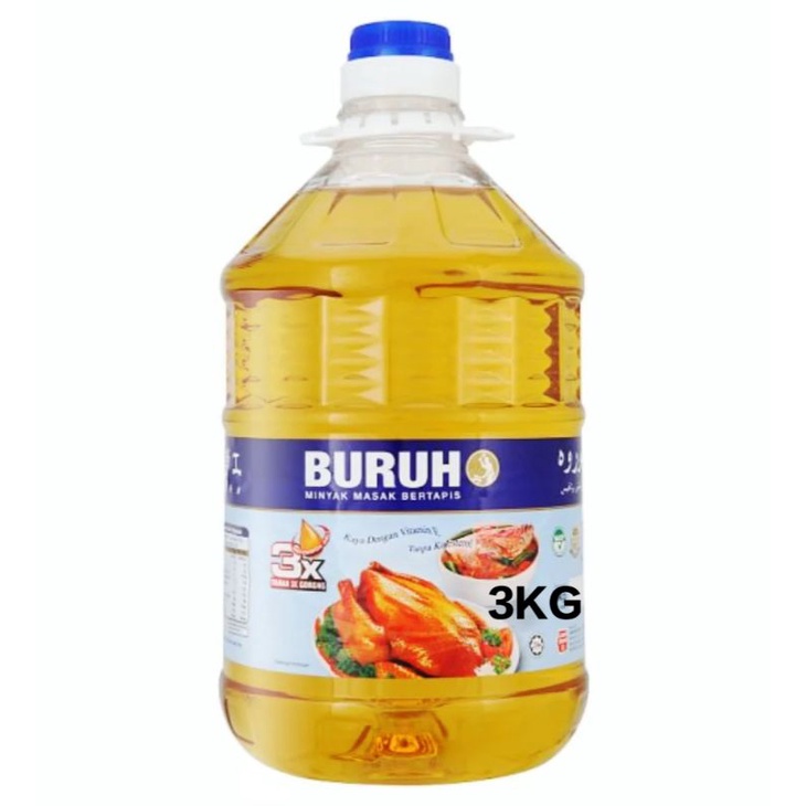 Minyak Masak Botol Buruh 3KG | Shopee Malaysia