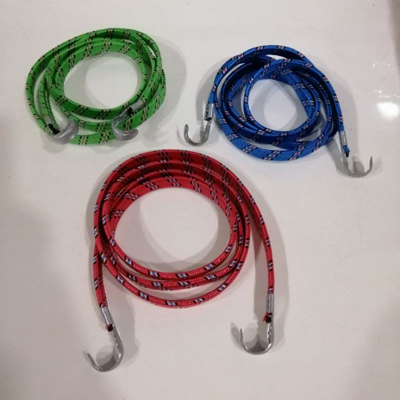 ROPE GETAH IKAT BARANG JENIS LEPER CAKUK BESI 1.5m | Shopee Malaysia