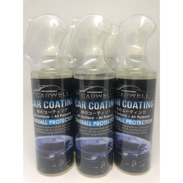 【Ready Stock】 CARWELL CAR COATING/Nano Crystalline Spray Coating / Car ...