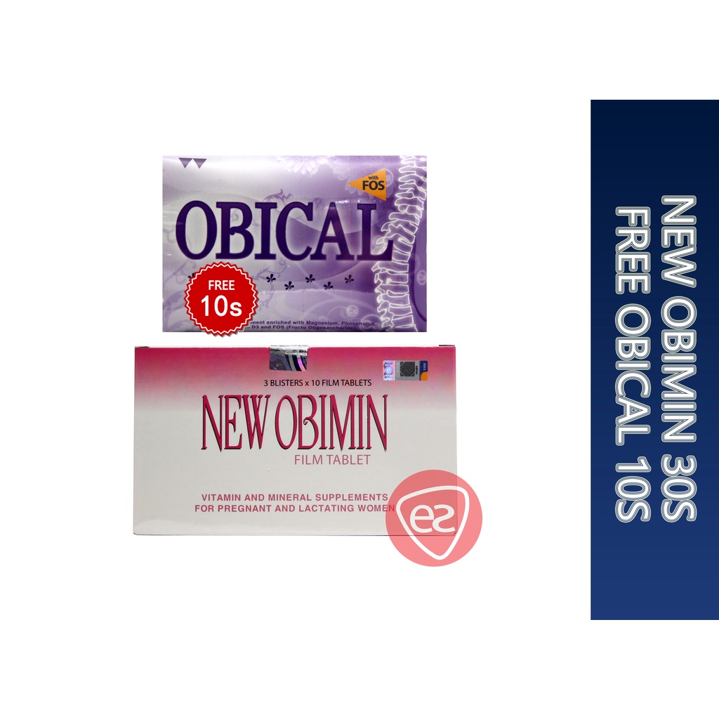 NEW OBIMIN FILM TABLET 30S FOR PREGNANT & LACTATING WOMEN | Shopee Malaysia