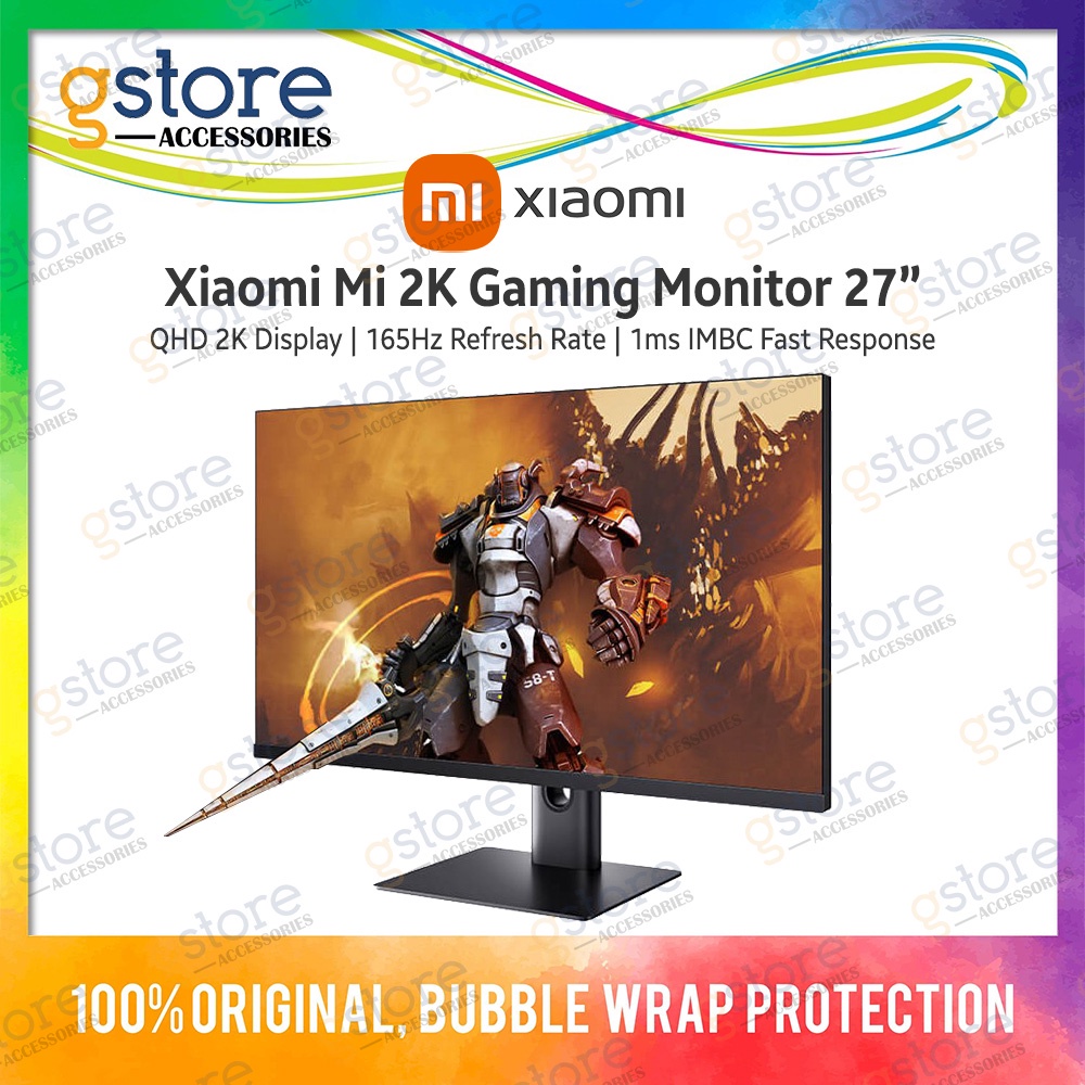 Xiaomi Mi 2K Gaming Monitor 27-inches (QHD 2K Display, 165Hz Refresh ...