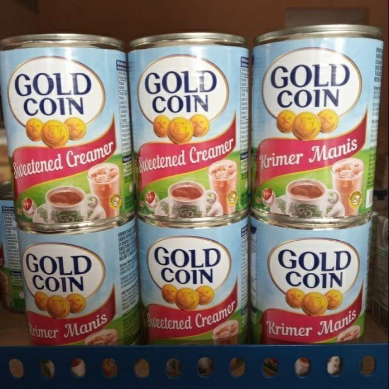 Susu Pekat Krimer Gold Coin 500gm x 6 Tin | Shopee Malaysia