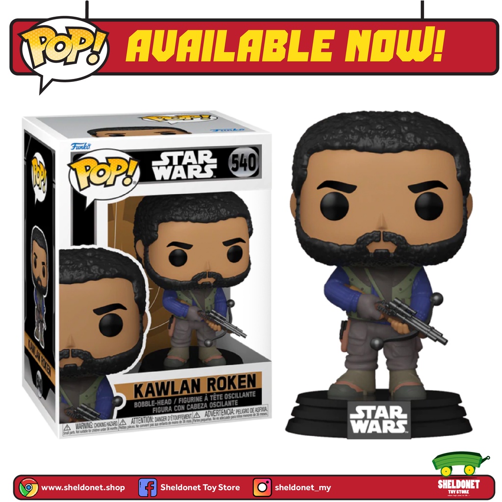Funko Pop! Star Wars: Obi-Wan Kenobi - Kawlan Roken | Shopee Malaysia
