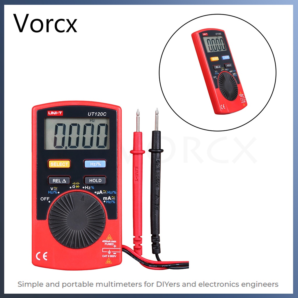UNI-T UT120C Pocket Size Digital Multimeter | Shopee Malaysia