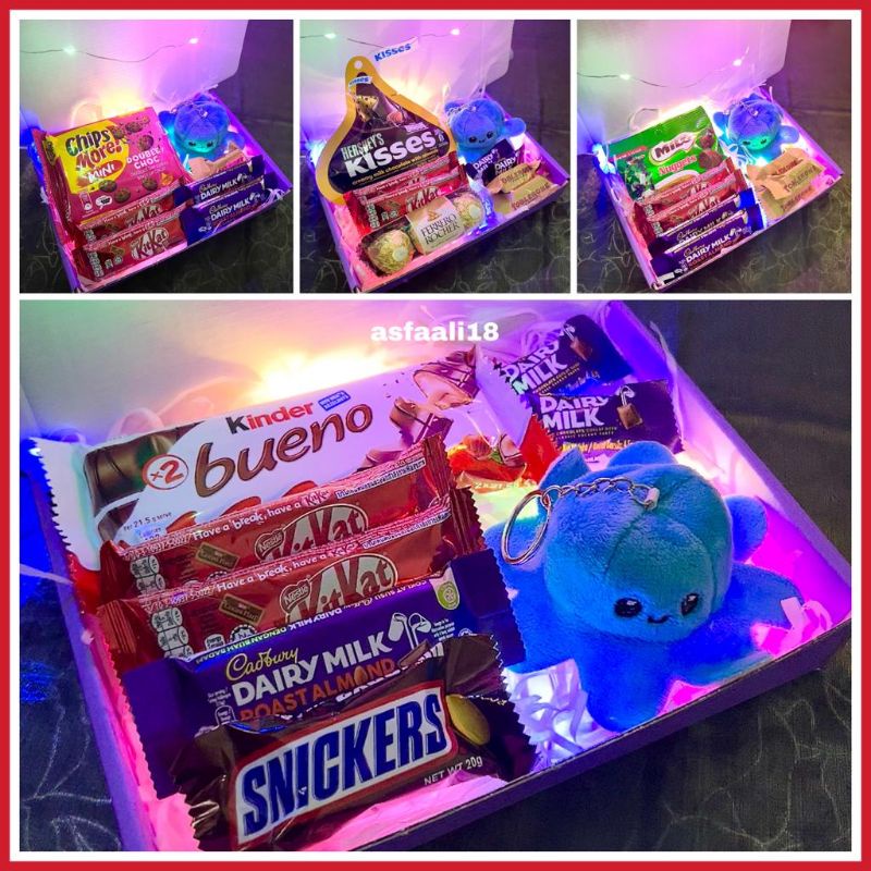 Gift box birthday surprise box chocolate box coklat box hadiah hari ...